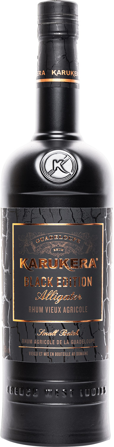 KARUKERA BLACK EDITION ALLIGATOR RHUM VIEUX 0,7 45% - M&P Alkohole Wina ...