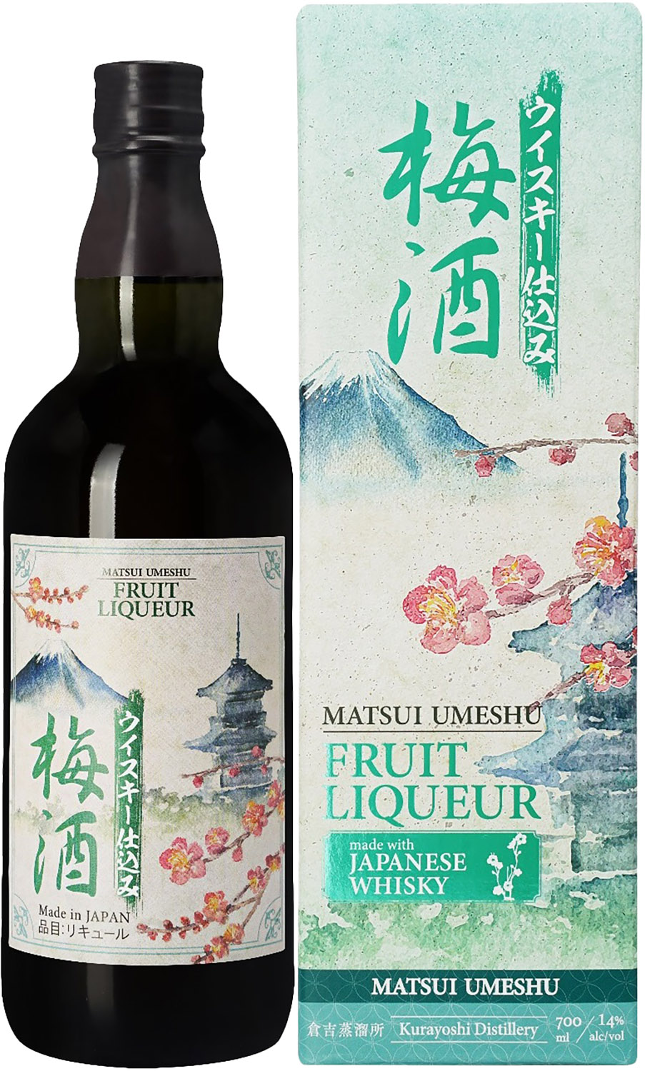 Matsui Umeshu Japanese Whisky Liqueur De Prune 14% 0,7 Kartonik - M&P ...