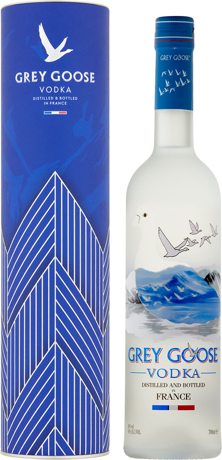 GREY GOOSE 0,7L TUBA / KARTON - M&P Alkohole Wina Cygara