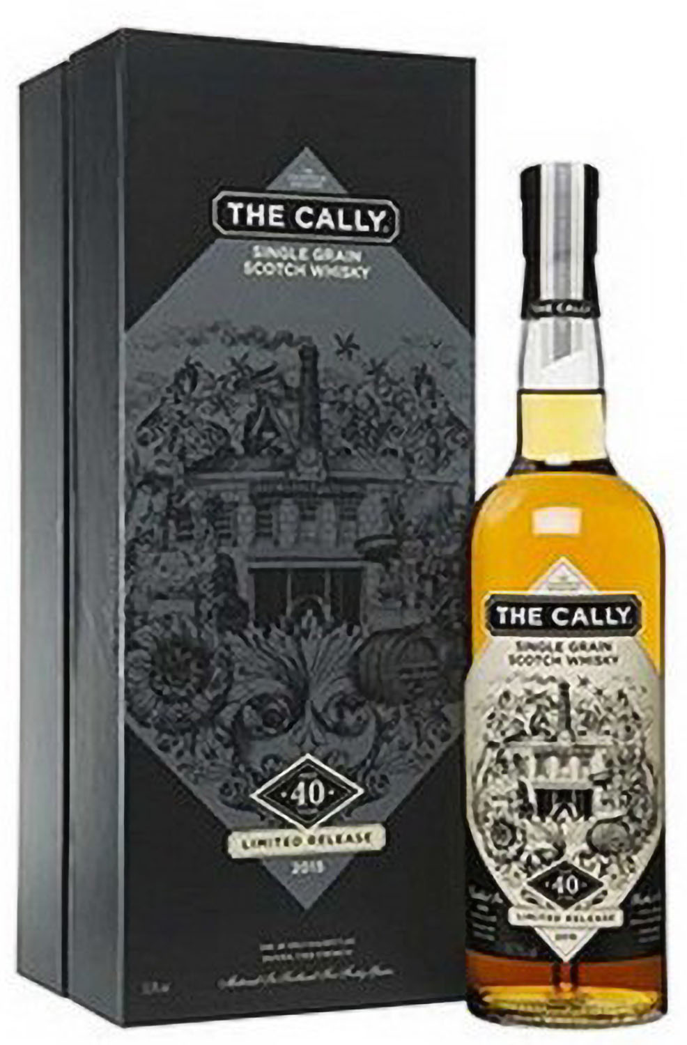 THE CALLY 40YO 53,3% SINGLE GRAIN 1974 - M&P Alkohole Wina Cygara