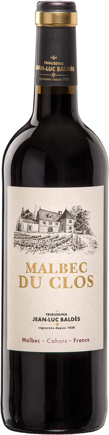 Jean-Luc Baldes Malbec Du Clos 2019 - M&P Alkohole Wina Cygara