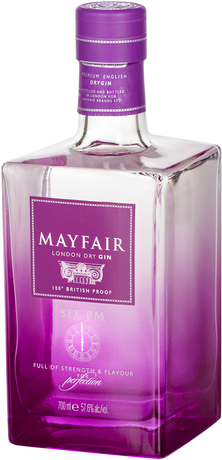 MAYFAIR LONDON DRY GIN SIX PM - M&P Alkohole Wina Cygara