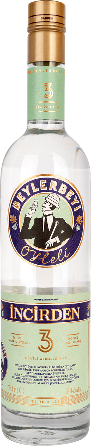 RAKI BEYLERBEYI OYLELI INCIRDEN 0,7L 45% - M&P Alkohole Wina Cygara