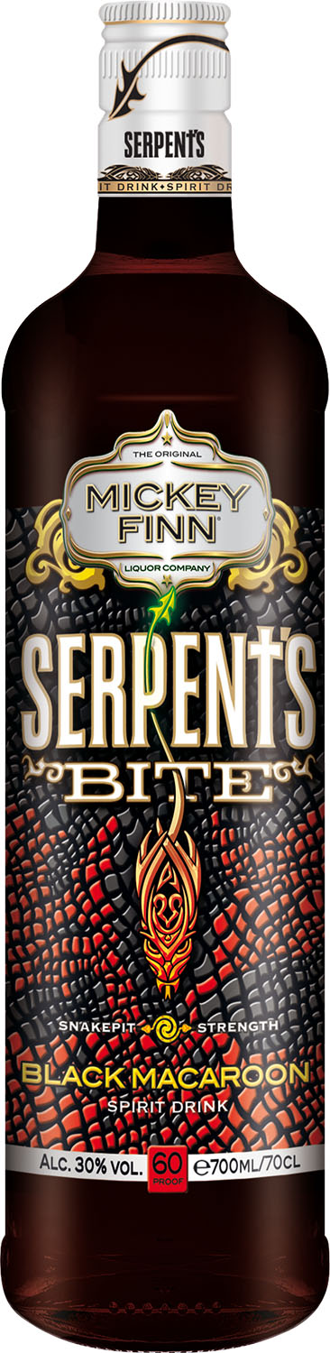 Mickey Finn Serpents Bite Black Macaroon - M&P Alkohole Wina Cygara Mickey Finn Serpents Bite Black Macaroon - M&P Alkohole Wina Cygara