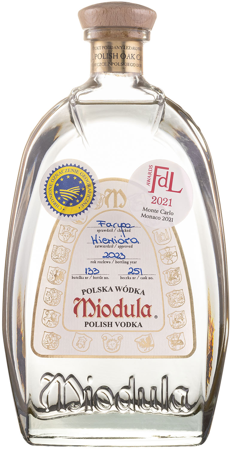 MIODULA WÓDKA 0,5L GOŁA - M&P Alkohole Wina Cygara